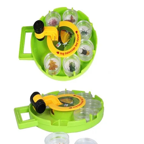 Field Microscope Insect Bug Collection and View Box Magnifying Glass ...